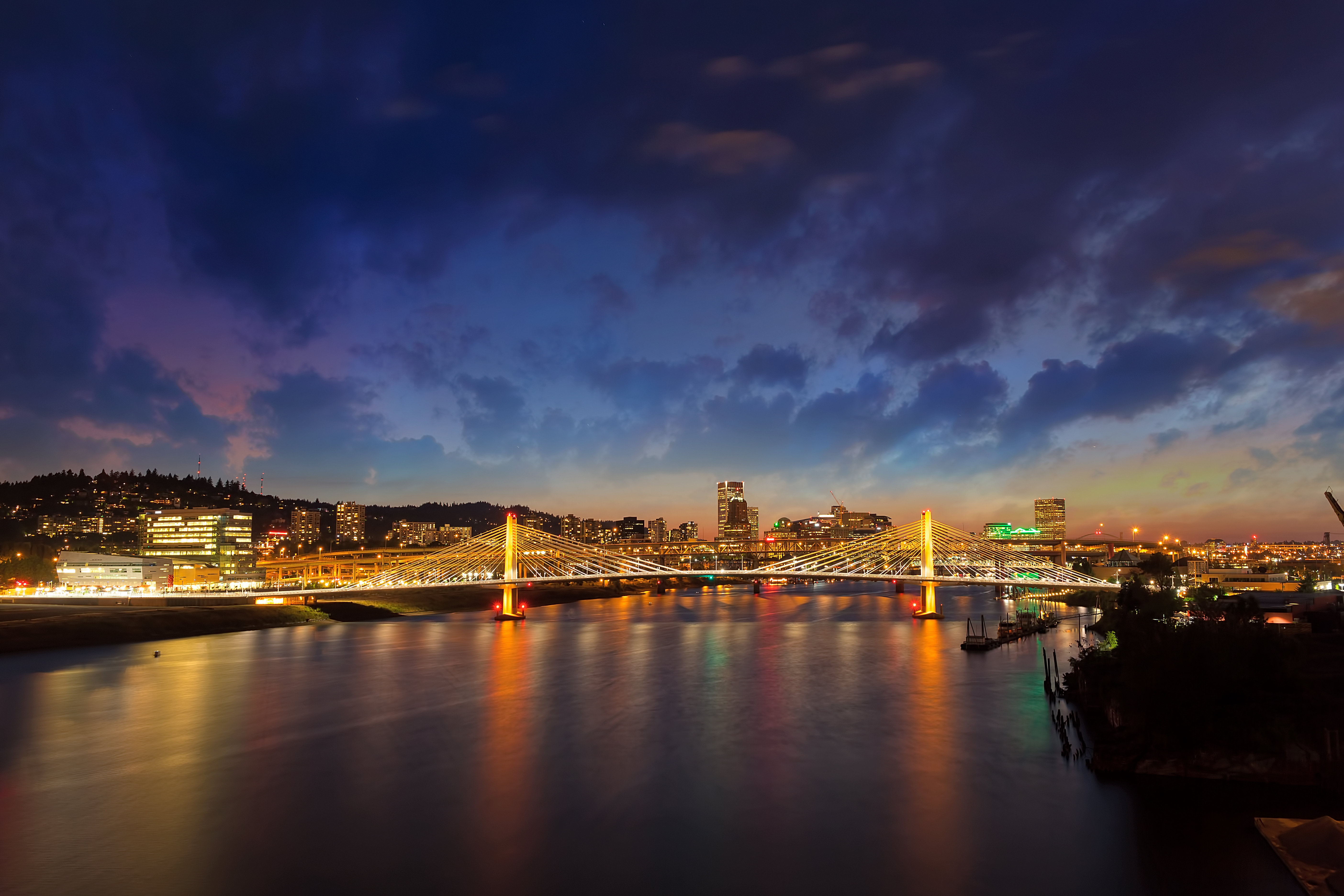 Ebern Designs «Tilikum Crossing Bridge» sur toile - Wayfair Canada