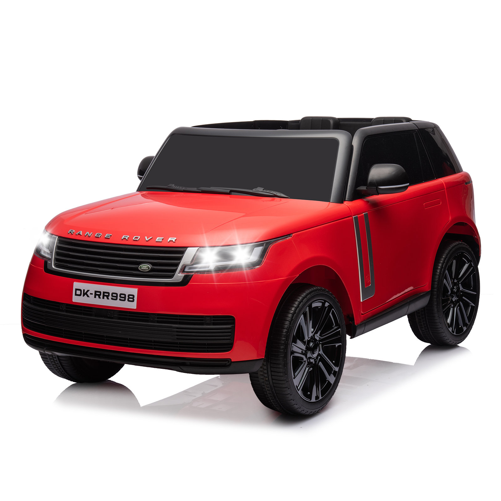 LumiParty 24V Ride On Toy, Licensed Land Rover Kids Car, 2-Seater Ride ...