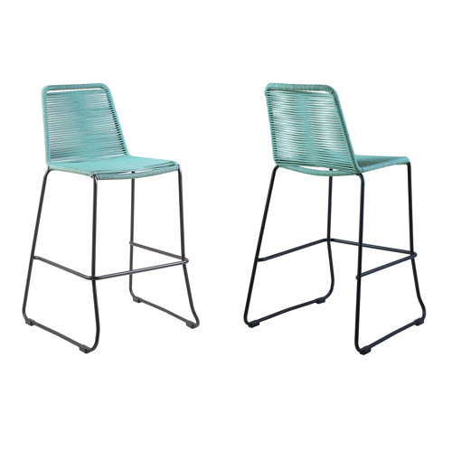 Outdoor Counter Height Patio Bar Stools You'll Love | Wayfair