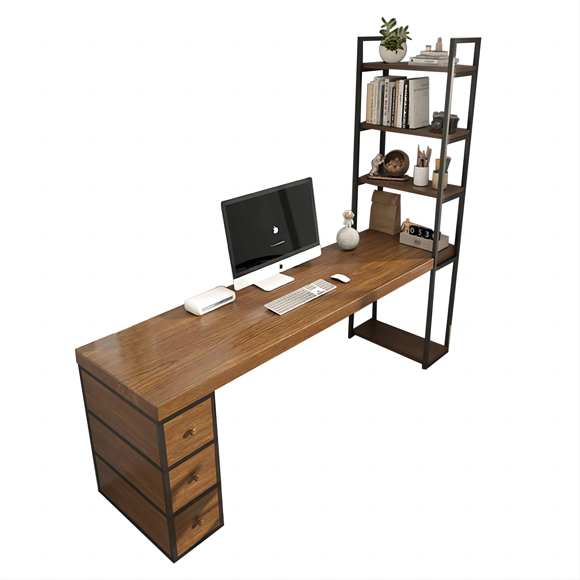 Hokku Designs Yeleni Solid Wood Top Writing Desk - Wayfair Canada