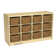Childcraft 12 Compartment Manufactured Wood Cubby | Wayfair
