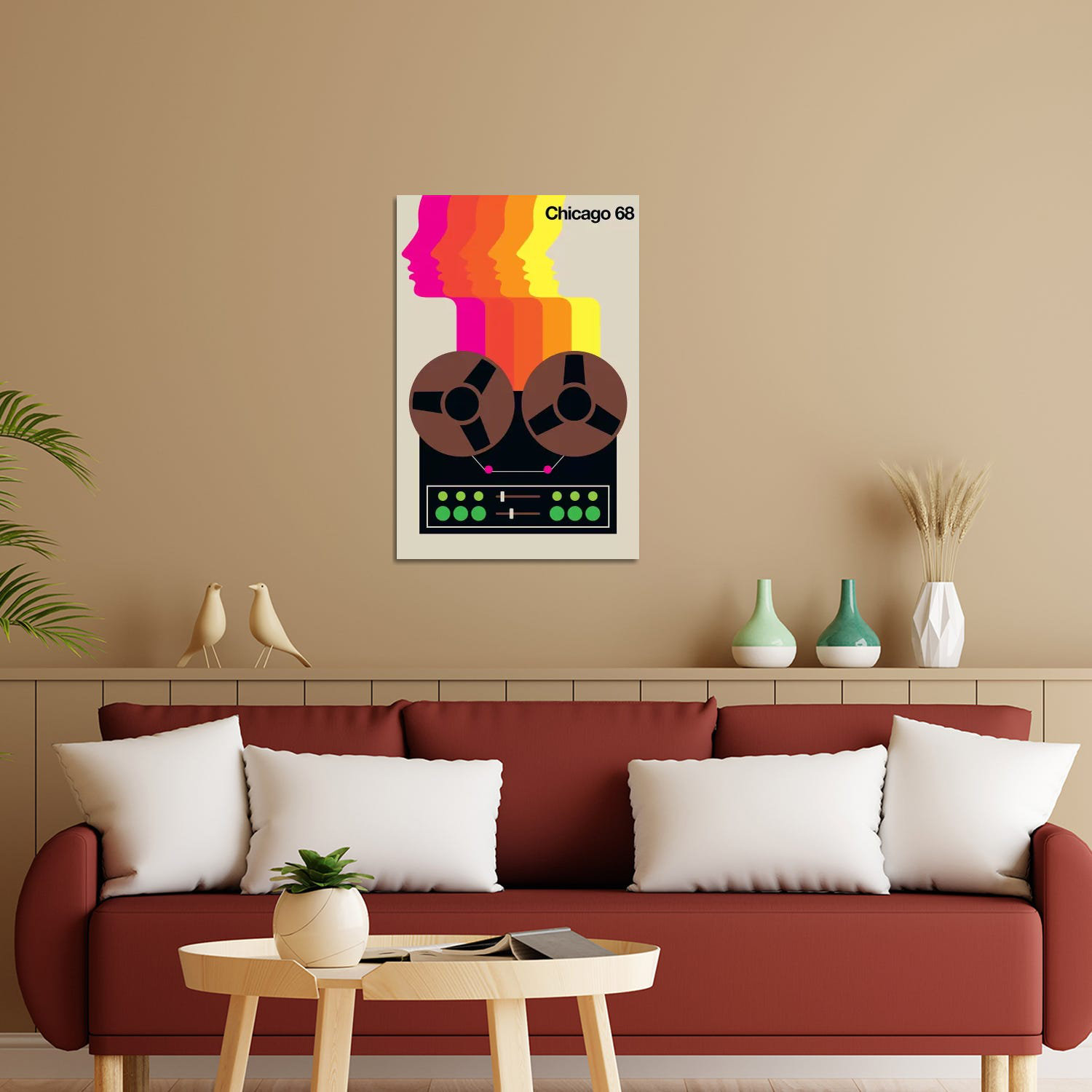 Red Barrel Studio® Chicago 68 by Bo Lundberg - Unframed Graphic Art ...