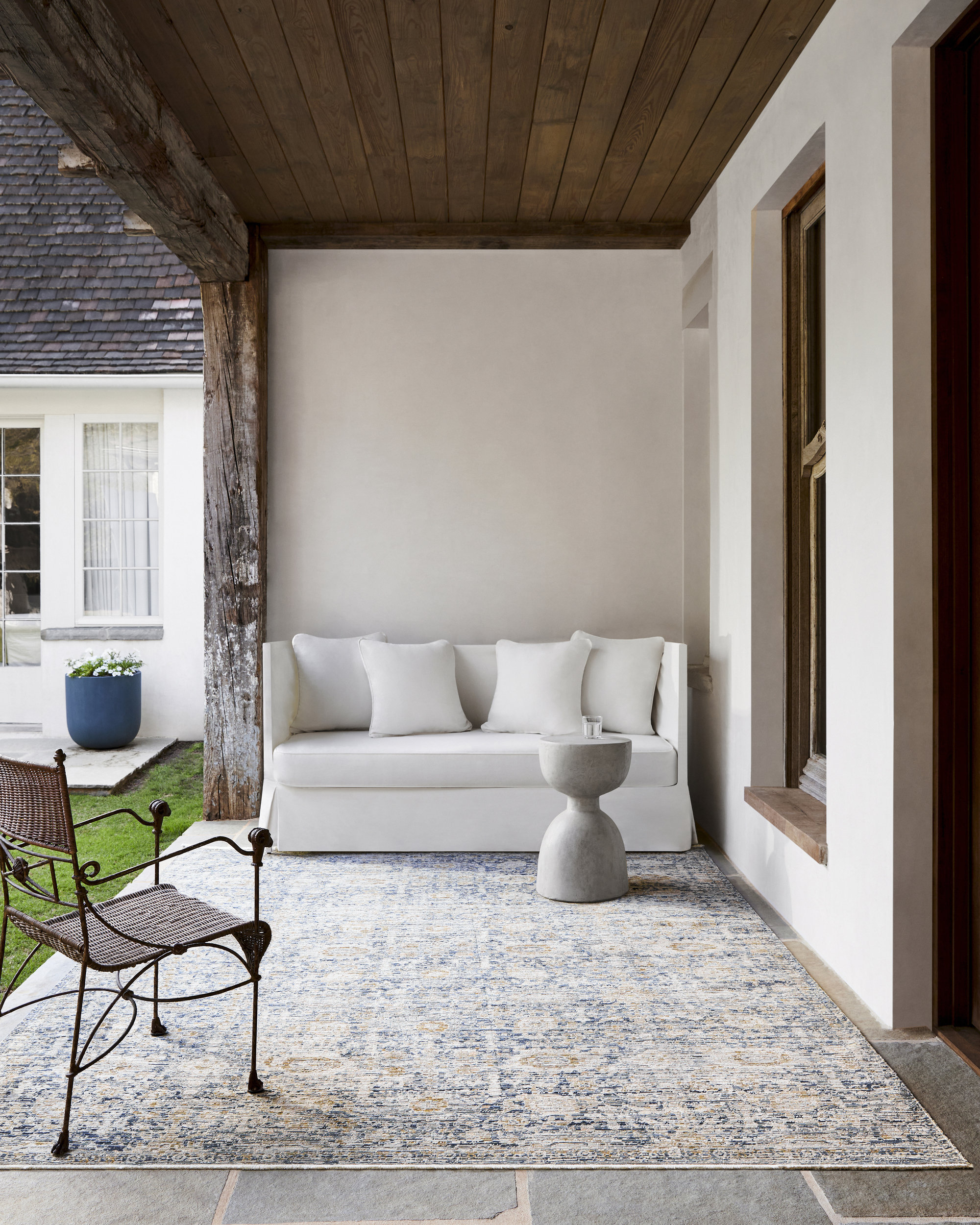 Becki Owens x Surya Margaret Vintage Machine Washable Area Rug ...