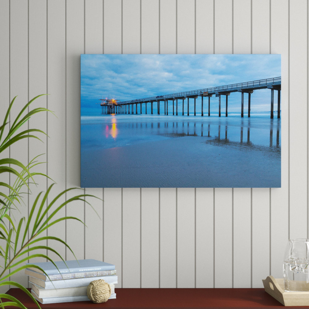 Breakwater Bay 'Scripps Pier I' Photographic Print on Wrapped Canvas ...