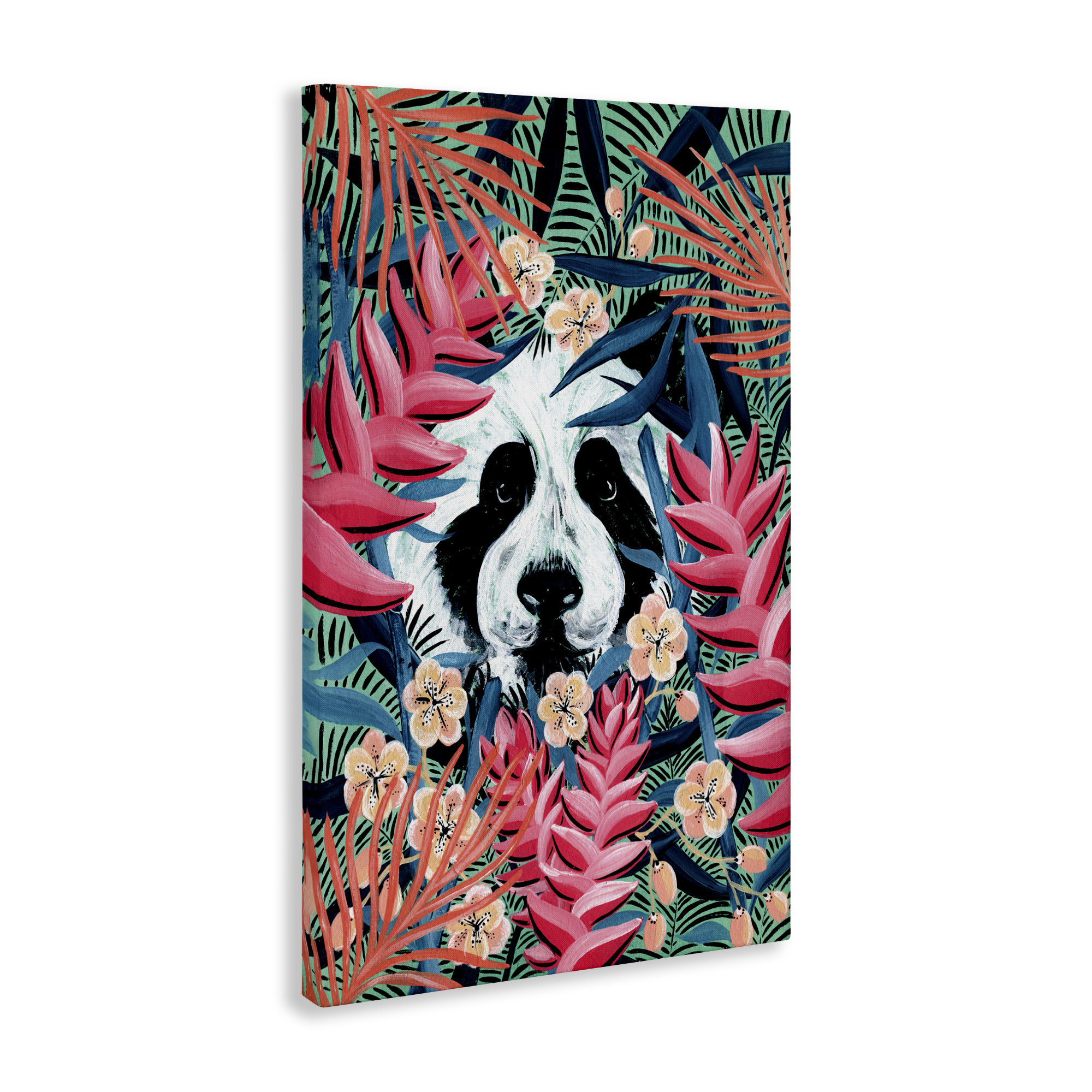 Dakota Fields It's A Wild Life Panda Canvas, design by Yvette St. Amant ...