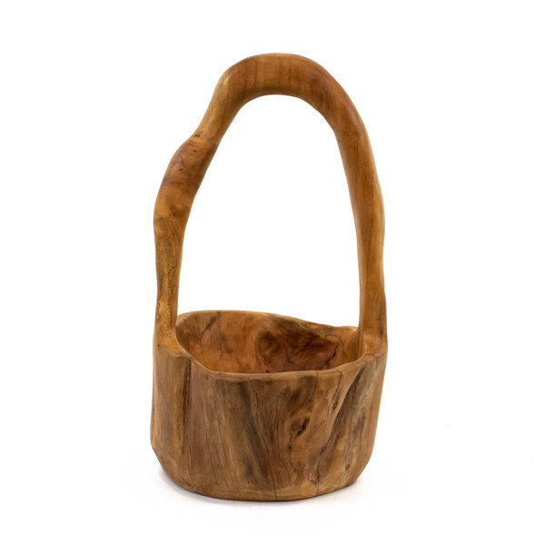 Alpen Home Natures Solid Wood Basket | Wayfair.co.uk
