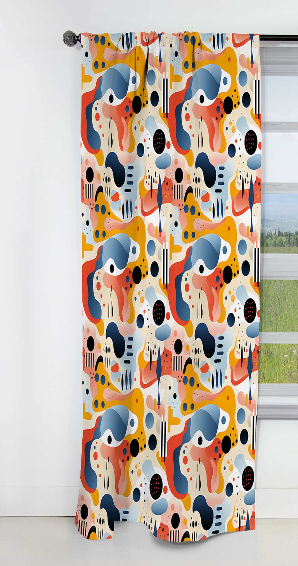 Design Art Playing Pattern With Colorful Geometric III - Abstract ...