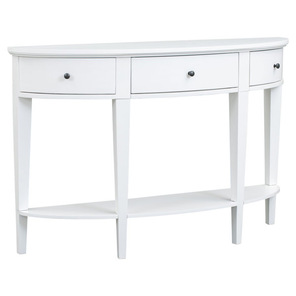 Latitude Run® Modern Curved Entryway Table | Wayfair