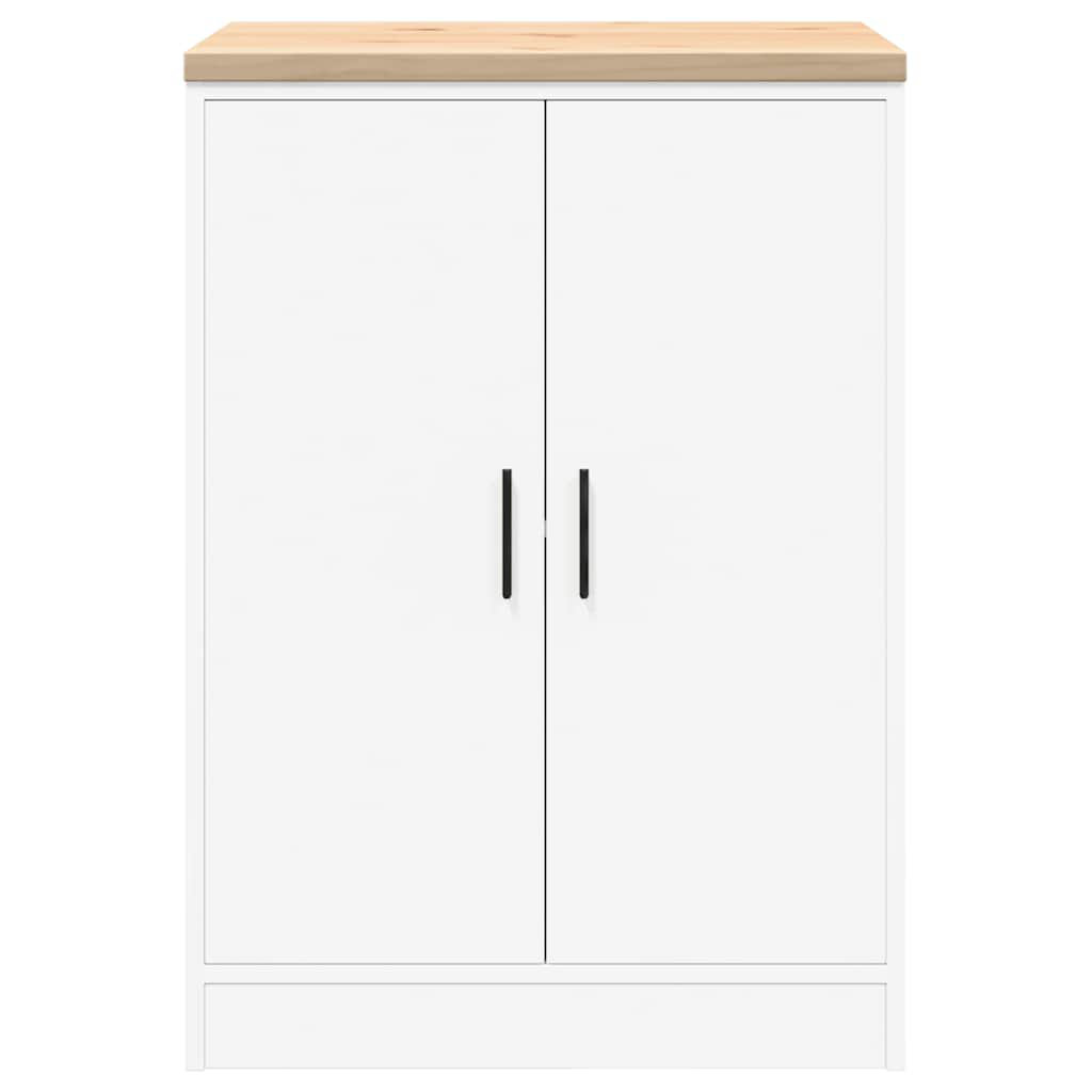 Brayden Studio Solid Wood Single Storage Cabinet ( 85cm H x 60cm W x 51cm D) | Wayfair.co.uk