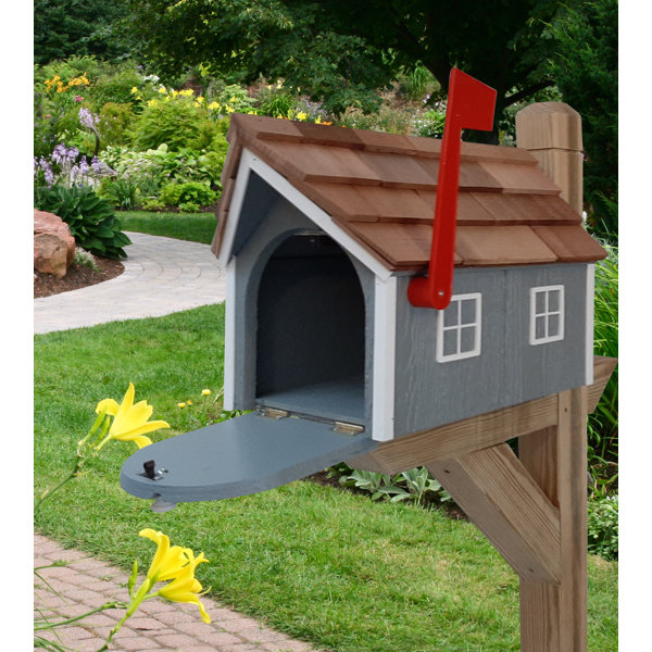 Amish Mailbox, Handmade, Barn Style Mailbox & Reviews | Wayfair