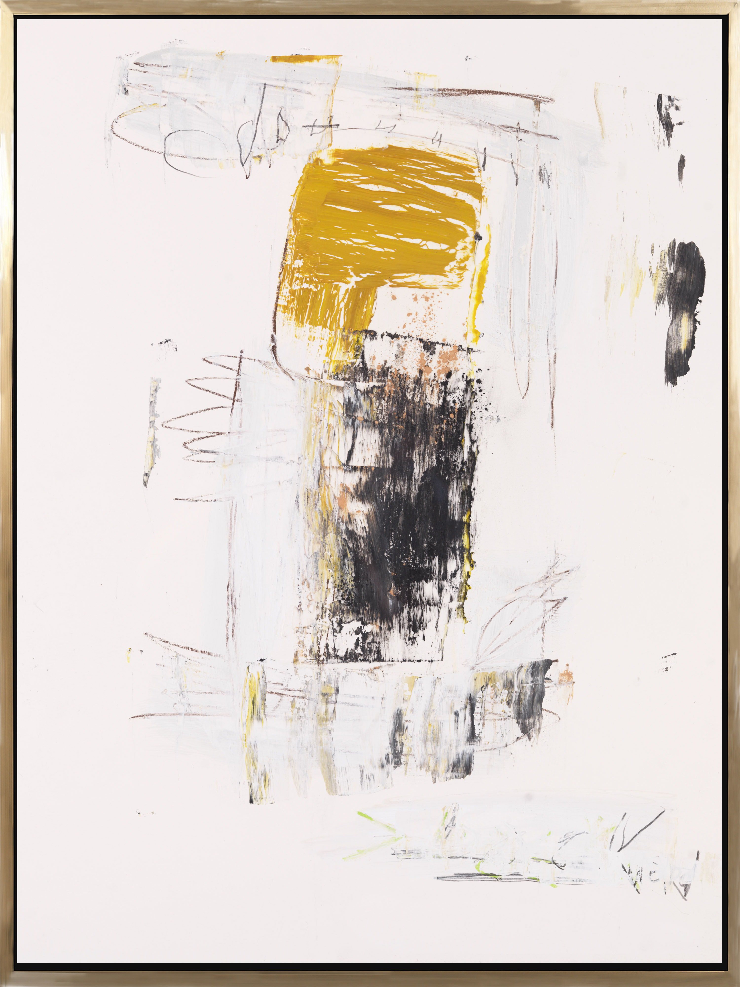 CHC Art, Inc. Mixed Messages - Floater Frame Painting on Canvas | Wayfair