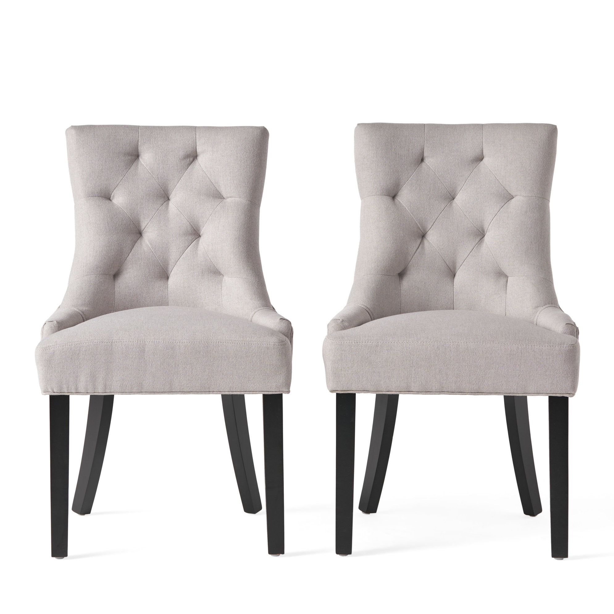 Corrigan Studio® Contemporary Dining Chairs (2) - Back With Diamond ...
