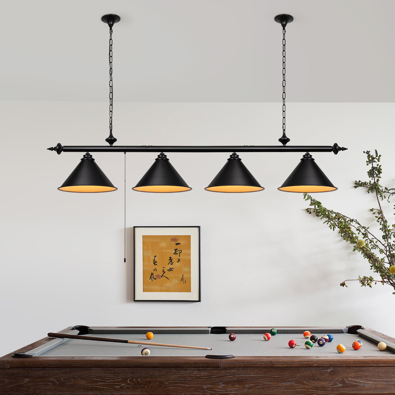 Breakwater Bay Ceti - Light Pool Table Lights Linear Pendant & Reviews ...
