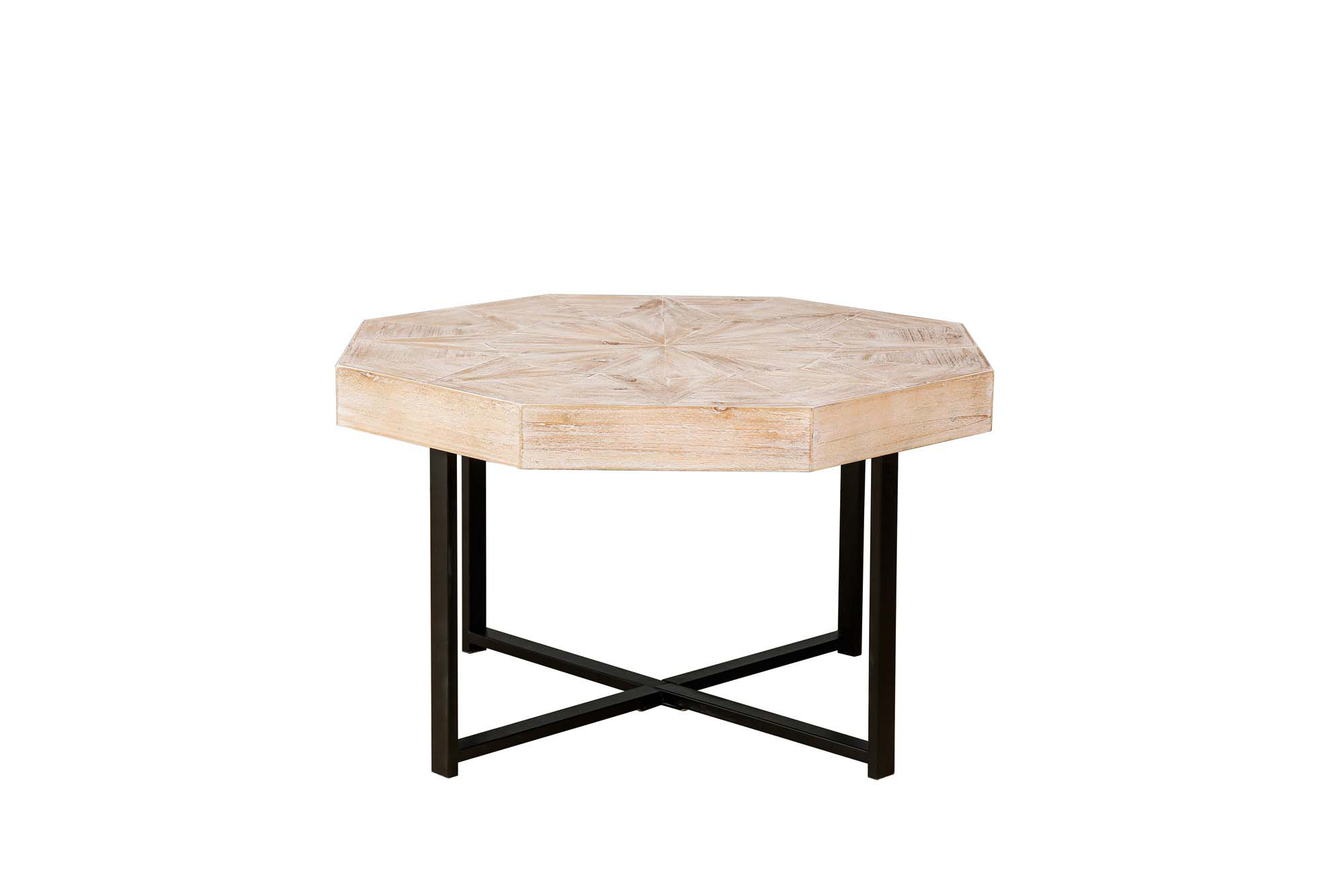 Ophelia & Co. Wood Octagonal Vintage Patchwork Craft Farmhouse 30 Inch ...