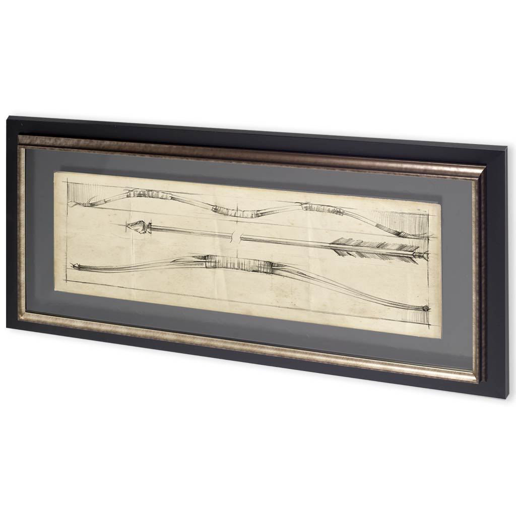 Foundry Select Custom Arrow Schematic II (MC) Framed On Paper Print ...