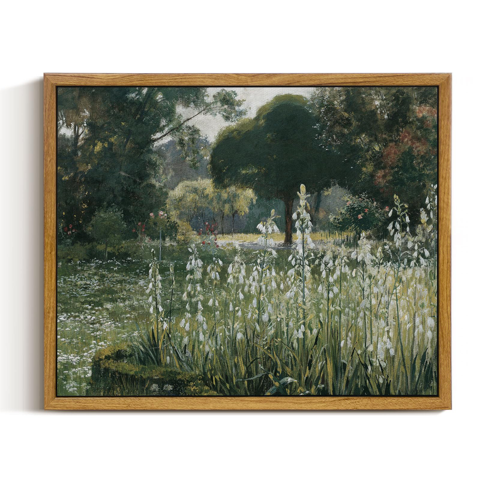 Canora Grey Summer Hyacinths Vintage Framed Wall Art | Wayfair