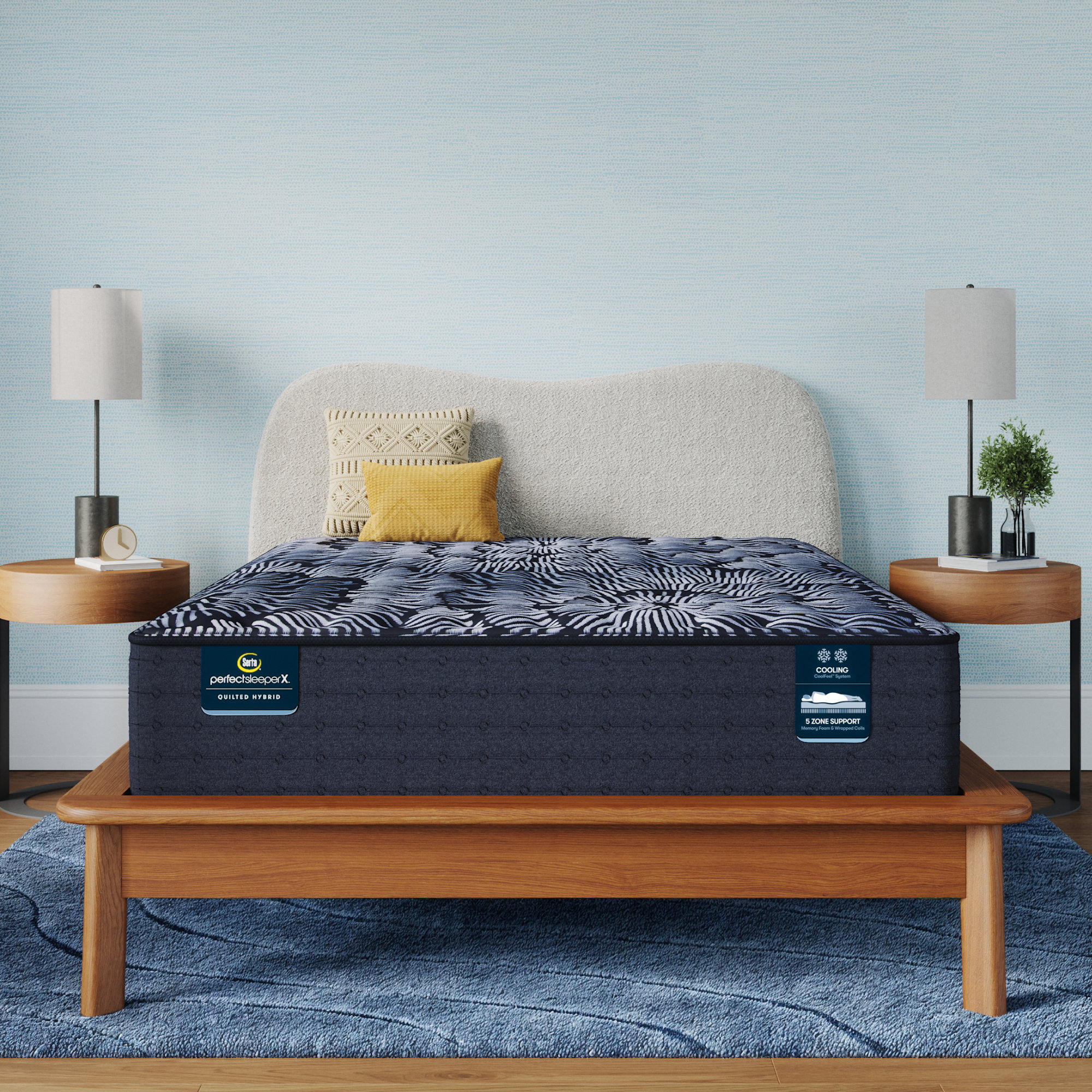 Serta Perfect Sleeper X Knox Firm 13.5" Hybrid Mattress & Reviews | Wayfair