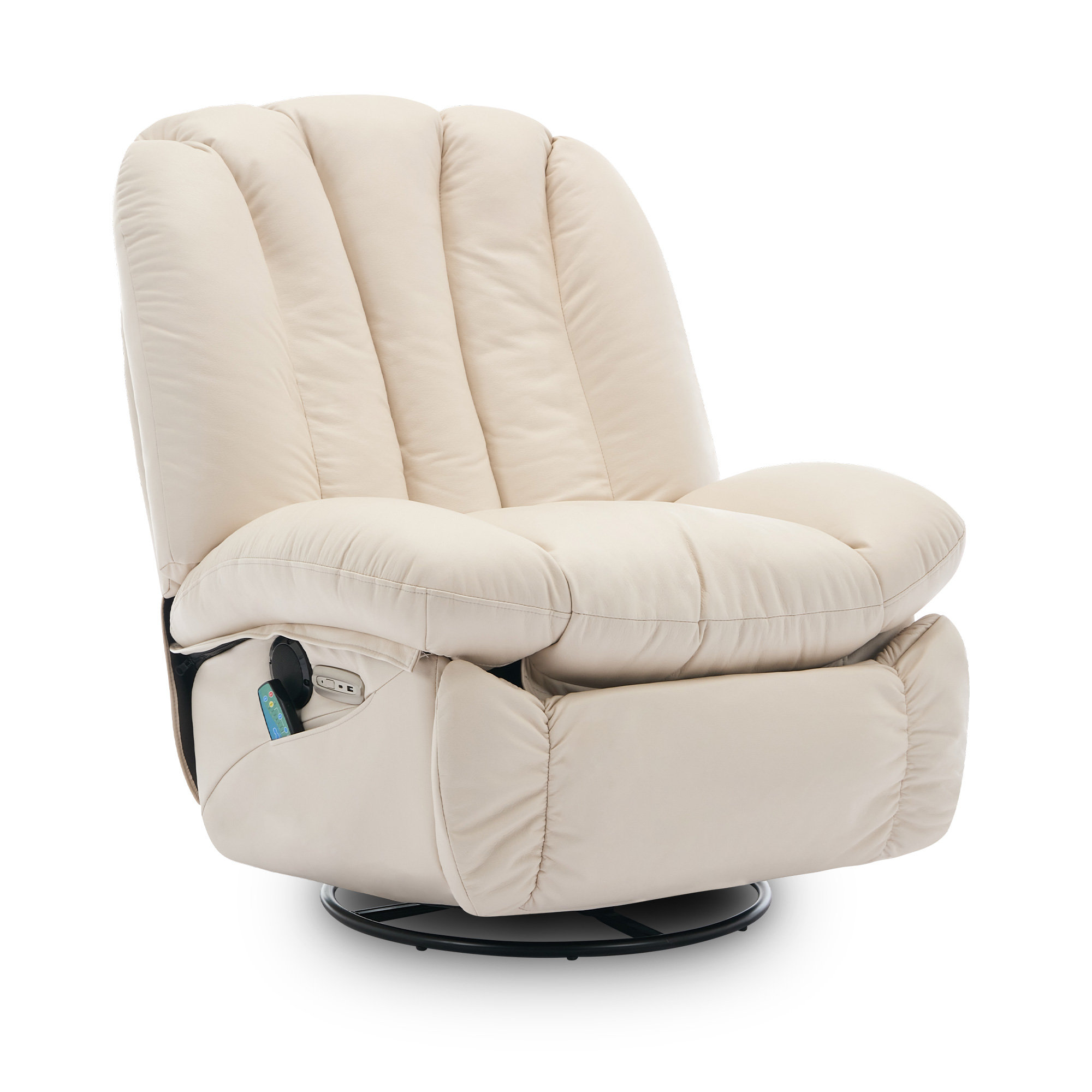Latitude Run® Elaad Oversized Power Rocker Recliner Swivel Modern ...