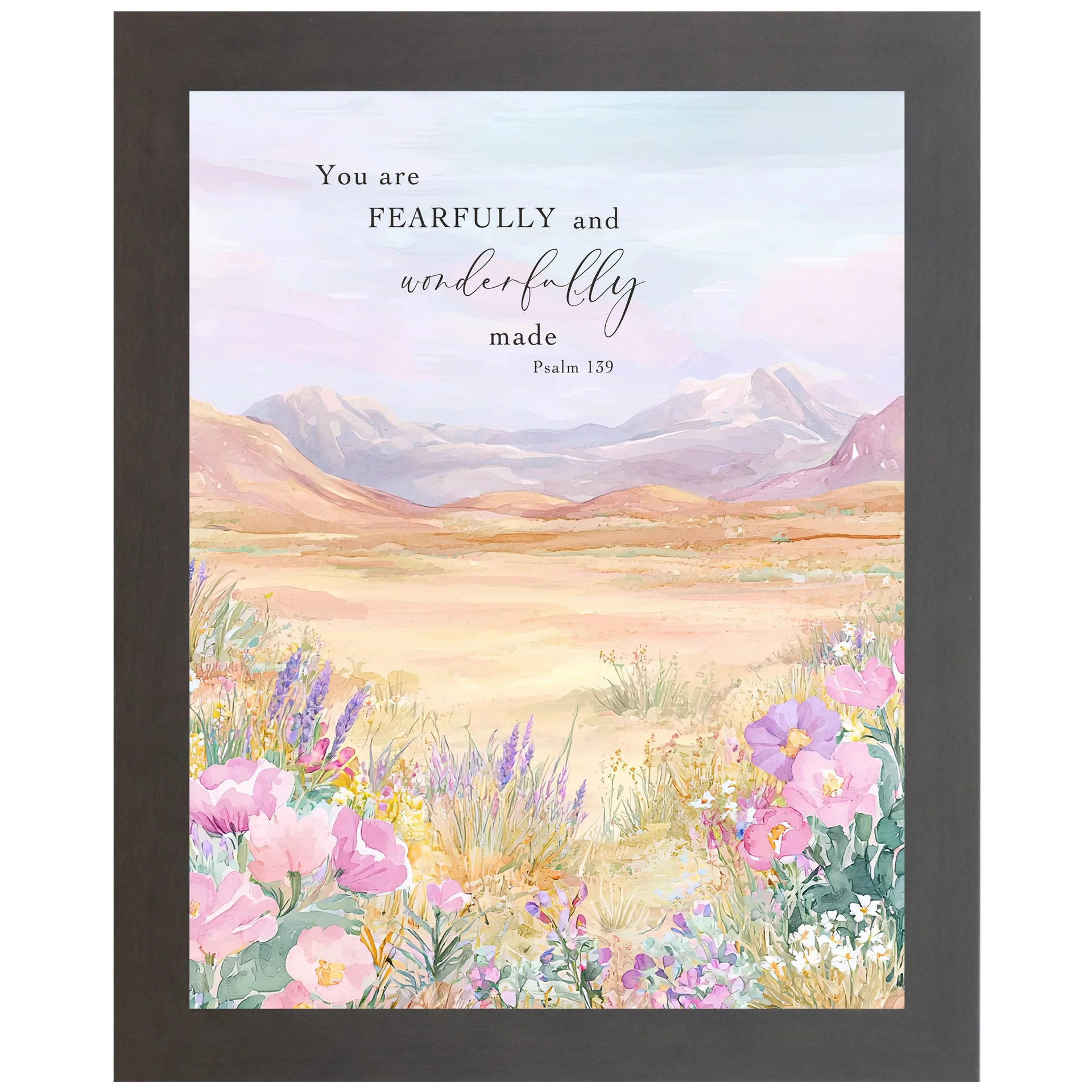 Trinx You Are Fearfully And Wonderfully Made Christian Art | Wayfair