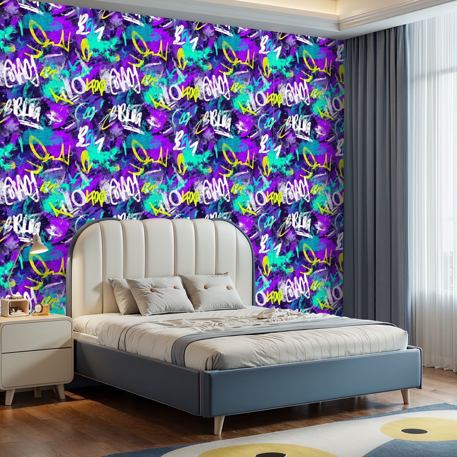Latitude Run® Peel and Stick Wallpaper Contact Paper Abstract grunge ...