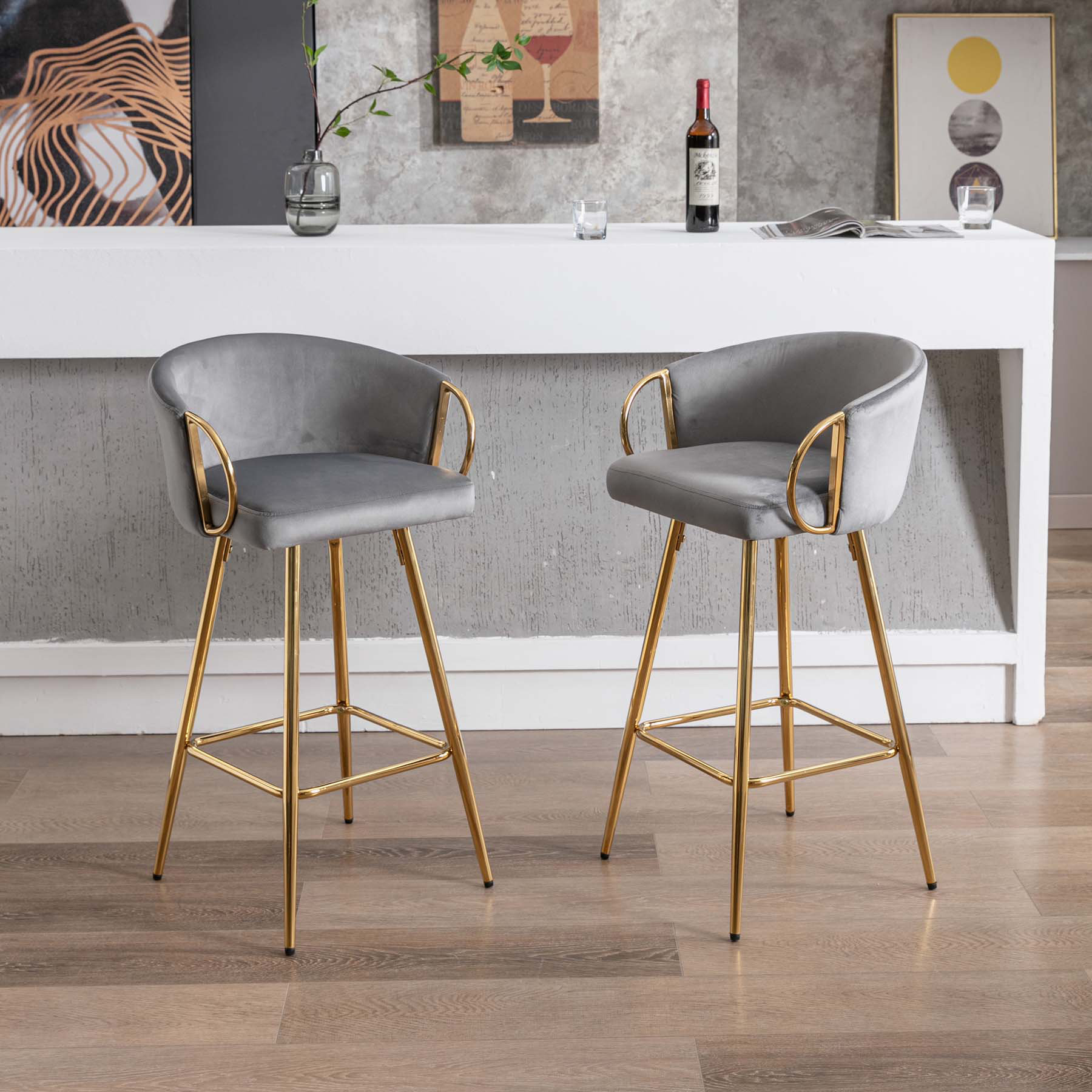 Everly Quinn Stylish and Comfortable Bar Stools for Your Home or Bar ...