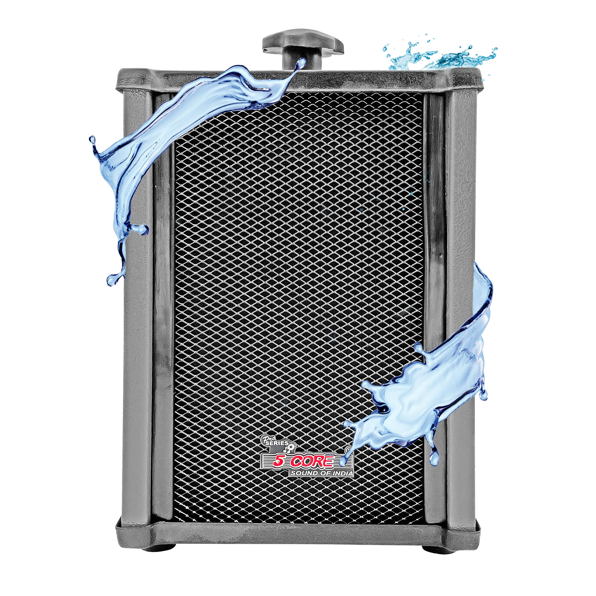 5 CORE 5 Core Outdoor Speakers Stereo In Wall 100W Peak Passive Patio ...