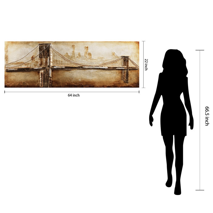 Williston Forge Handmade Industrial Buildings & Architecture Wall Decor ...