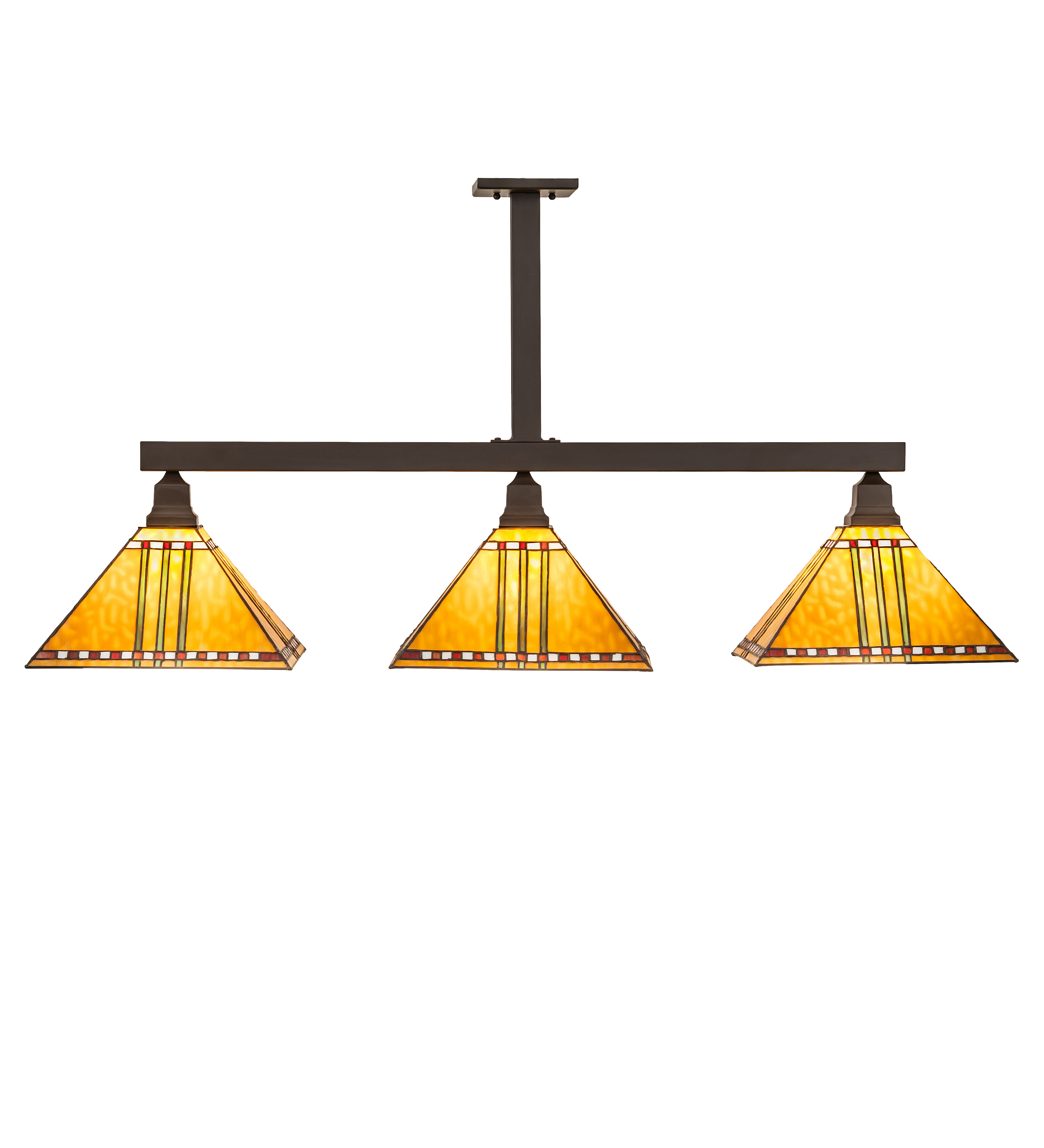Meyda Lighting Prairie Corn 3 - Light Kitchen Island Linear Pendant ...