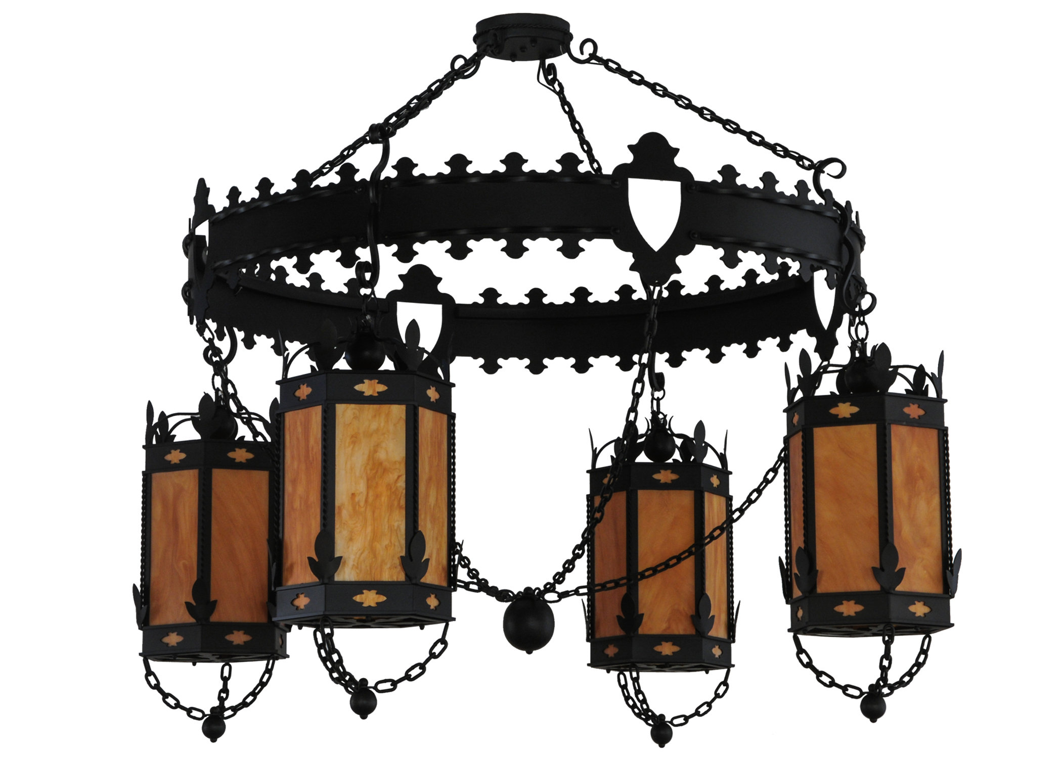 Meyda Lighting Valhalla 73" W Valhalla 4 Light Chandelier | Perigold