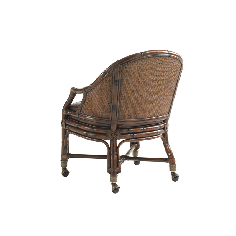 Bayou Breeze Southeast Asian style distinctive desk chair set | Wayfair