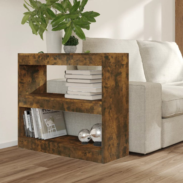 Latitude Run® Book Cabinet Room Divider Display Book Rack Room ...