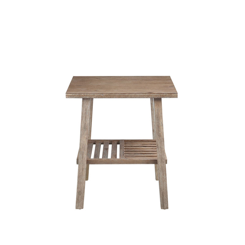 Highland Dunes Wentzel Solid Wood End Table | Wayfair