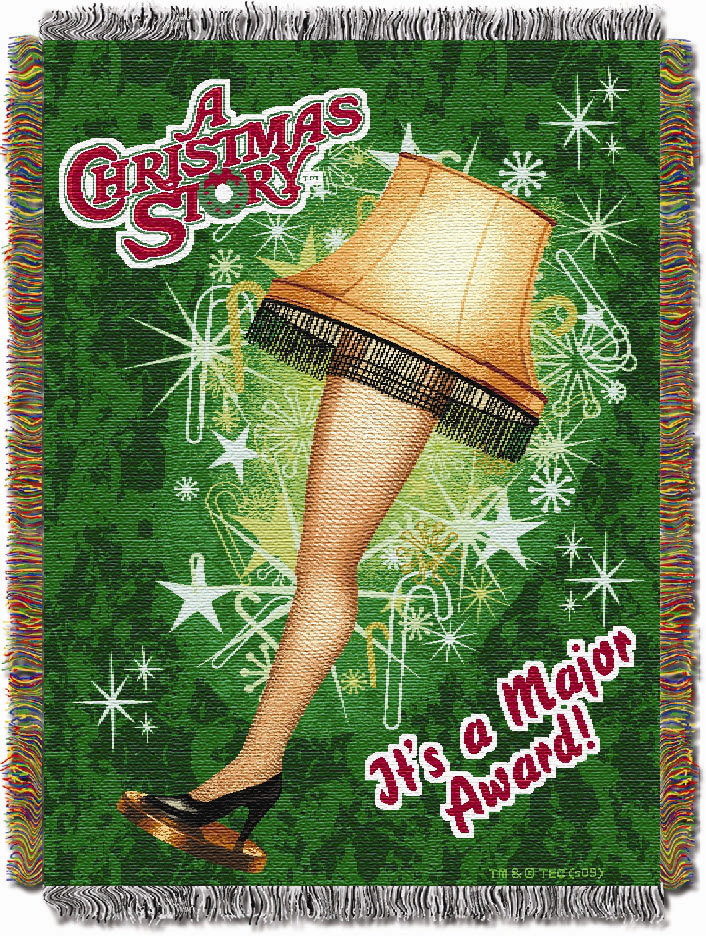 Northwest Co. Entetainment Warner Bros. A Christmas Story Throw Blanket ...