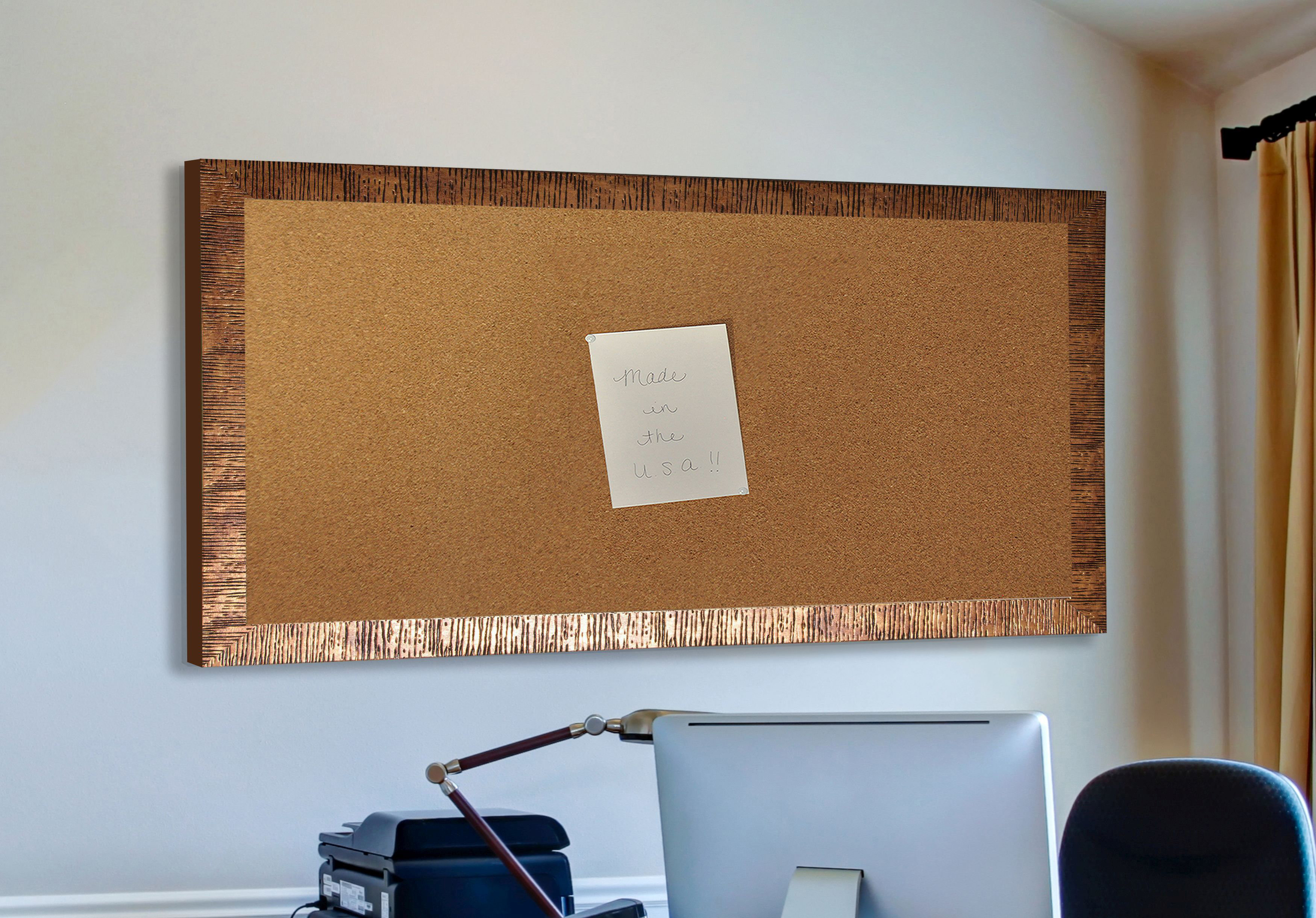 Lark Manor™ Linlin Wall Mounted Bulletin Board | Wayfair