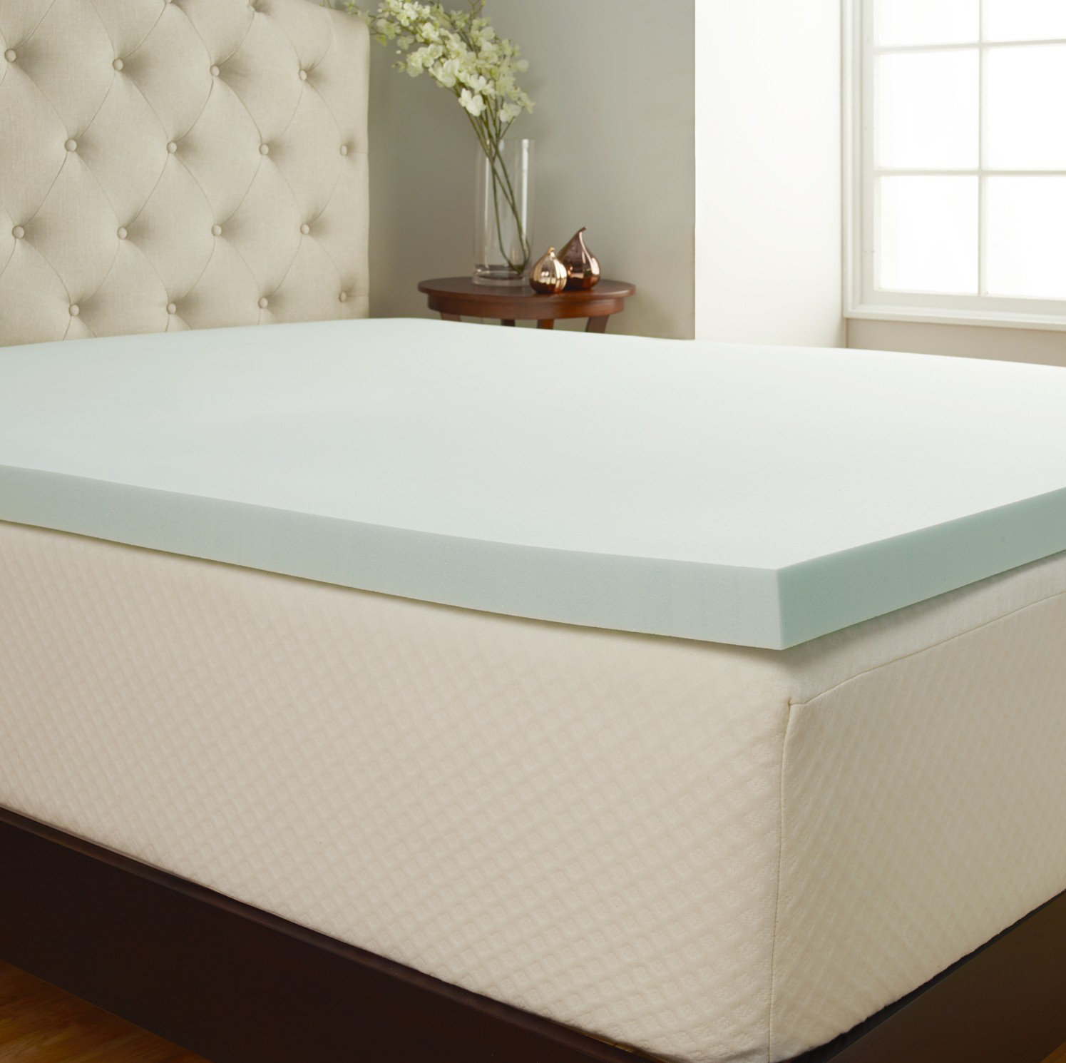 Comfort Tech 2" Serene Foam Mattress Topper & Reviews | Wayfair