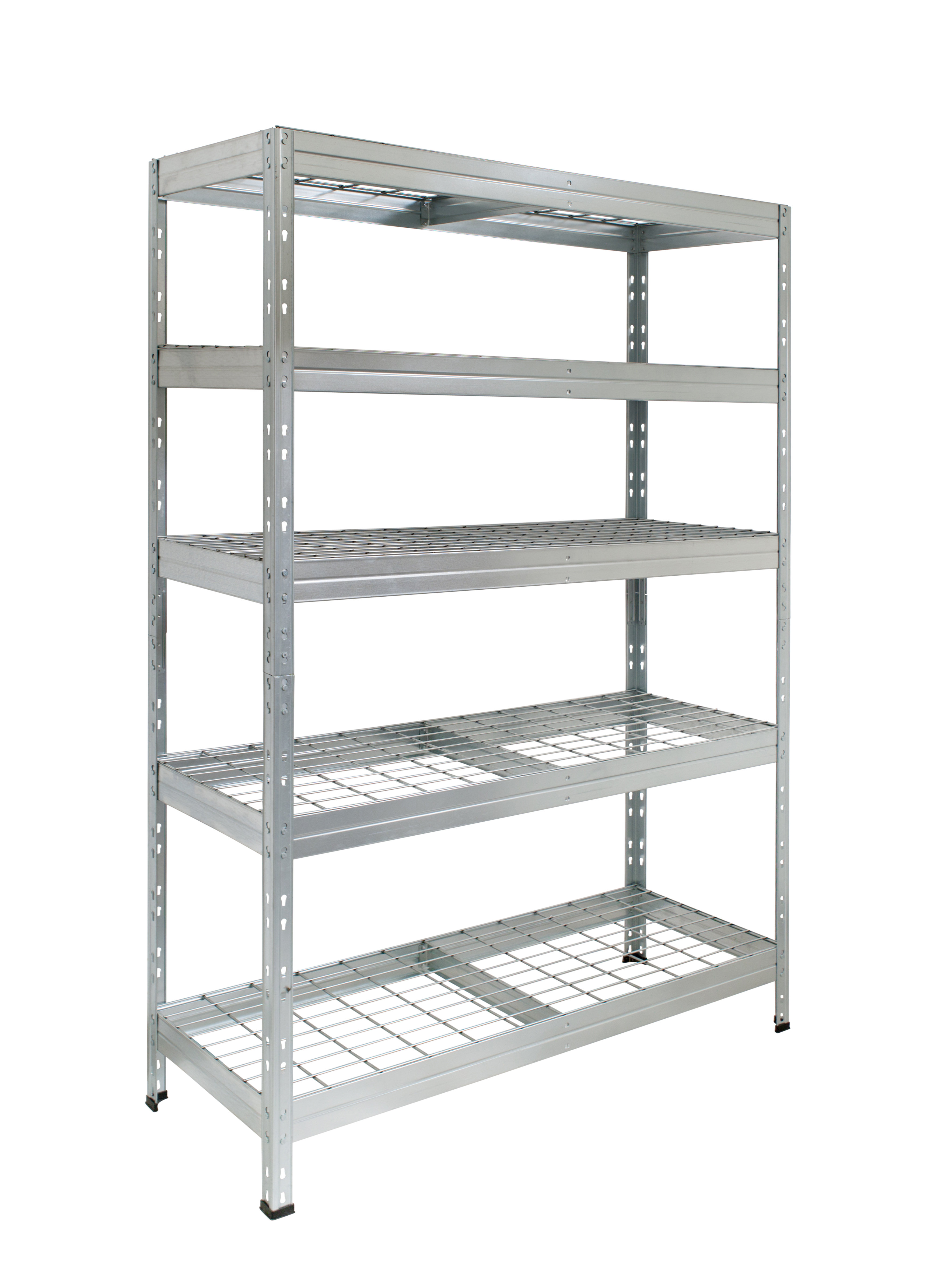 AR SHELVING Ar Shelving 5-Tier Galvanized Steel Garage Storage Shelving ...
