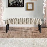 Striped Benches You'll Love | Wayfair