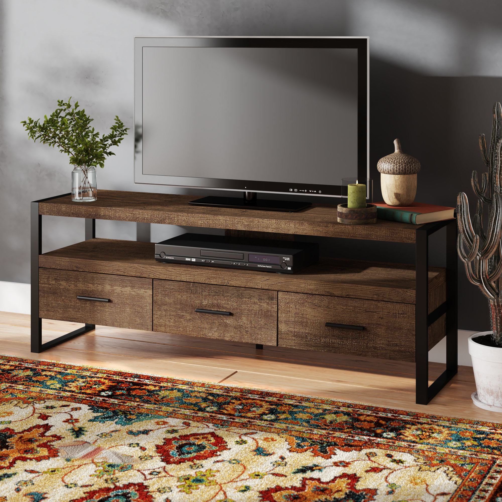 Union Rustic Hallatrow TV Stand for TVs up to 65" & Reviews | Wayfair