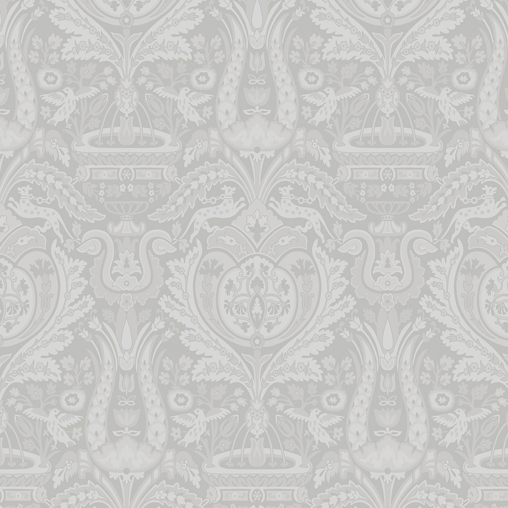 Laura Ashley Heraldic Damask Wallpaper Roll | Perigold