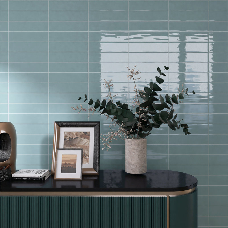 Supreme Tile Zarati 2.95" x 11.81" Ceramic Wall Tile & Reviews | Wayfair