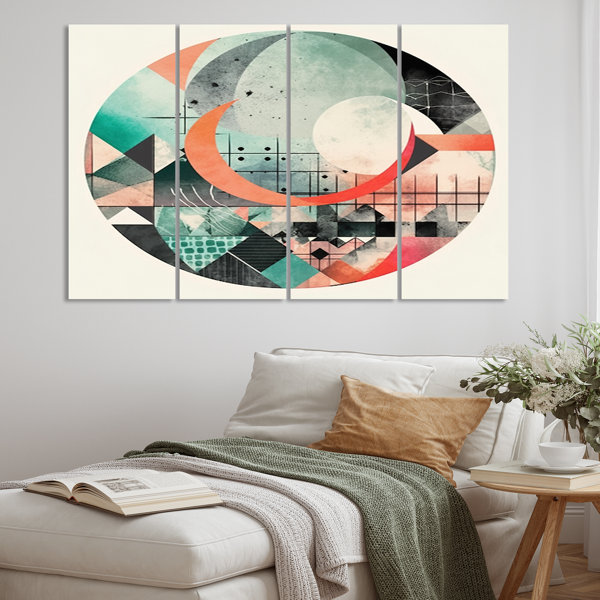 George Oliver Kascha Boho Landscape Earthy Green Unapologetic Pink II ...