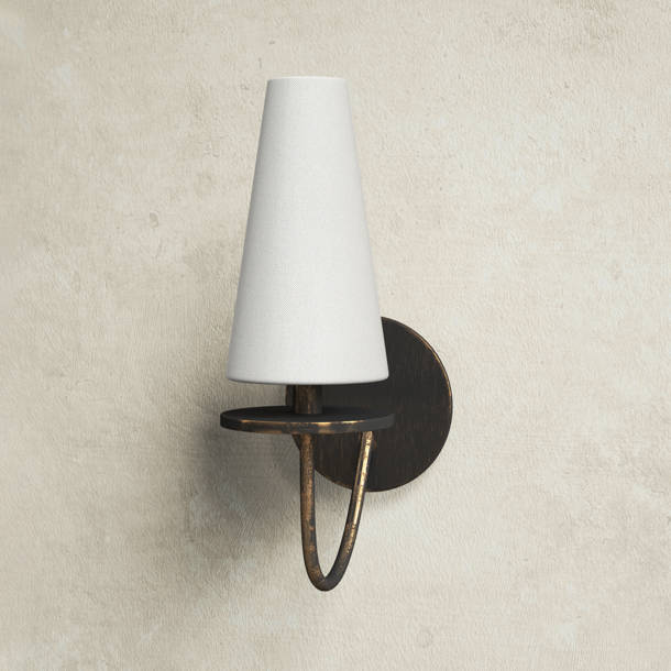 Birch Lane™ Walling Iron Armed Sconce & Reviews | Wayfair
