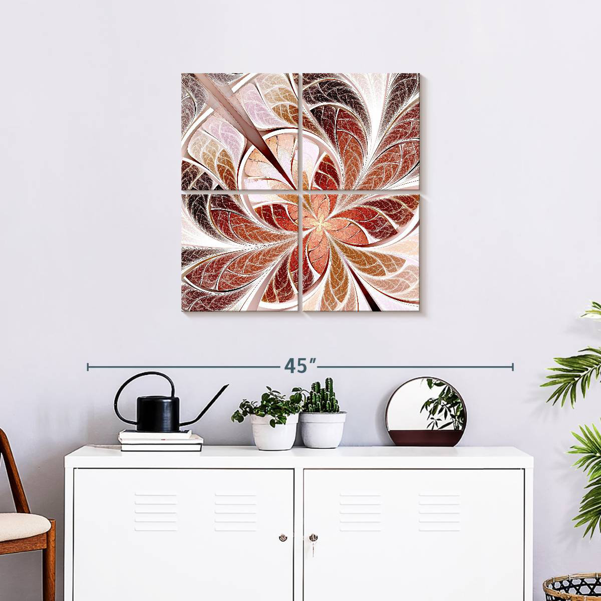Wade Logan® Avery Butterfly Fractals | Wayfair