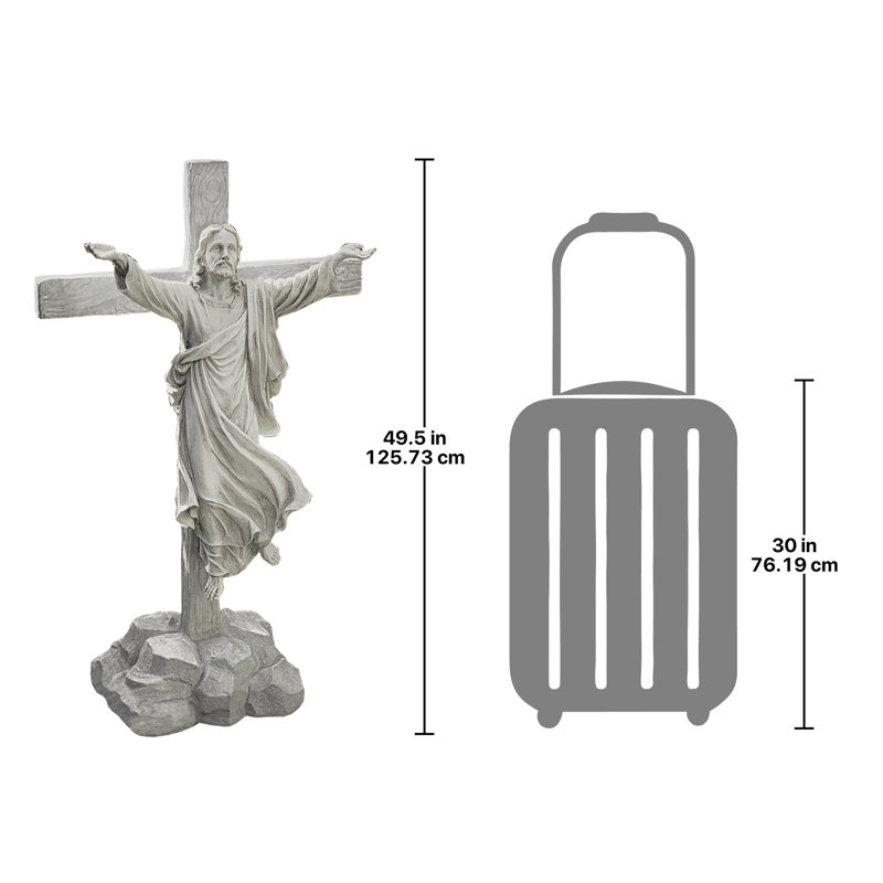 Design Toscano Ascension Grande Scale Christ Statue & Reviews | Wayfair