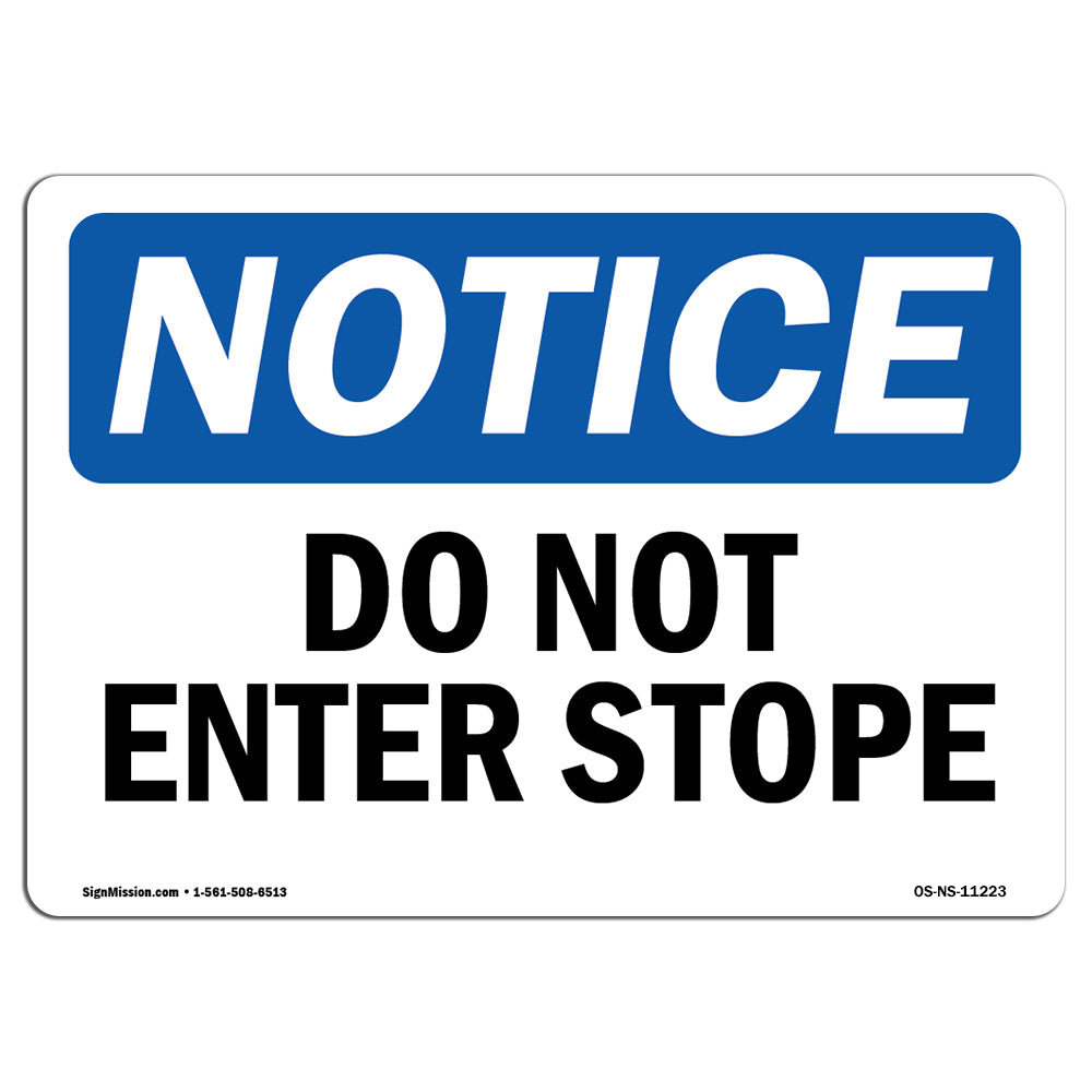 SignMission Do Not Enter Stope Sign | Wayfair