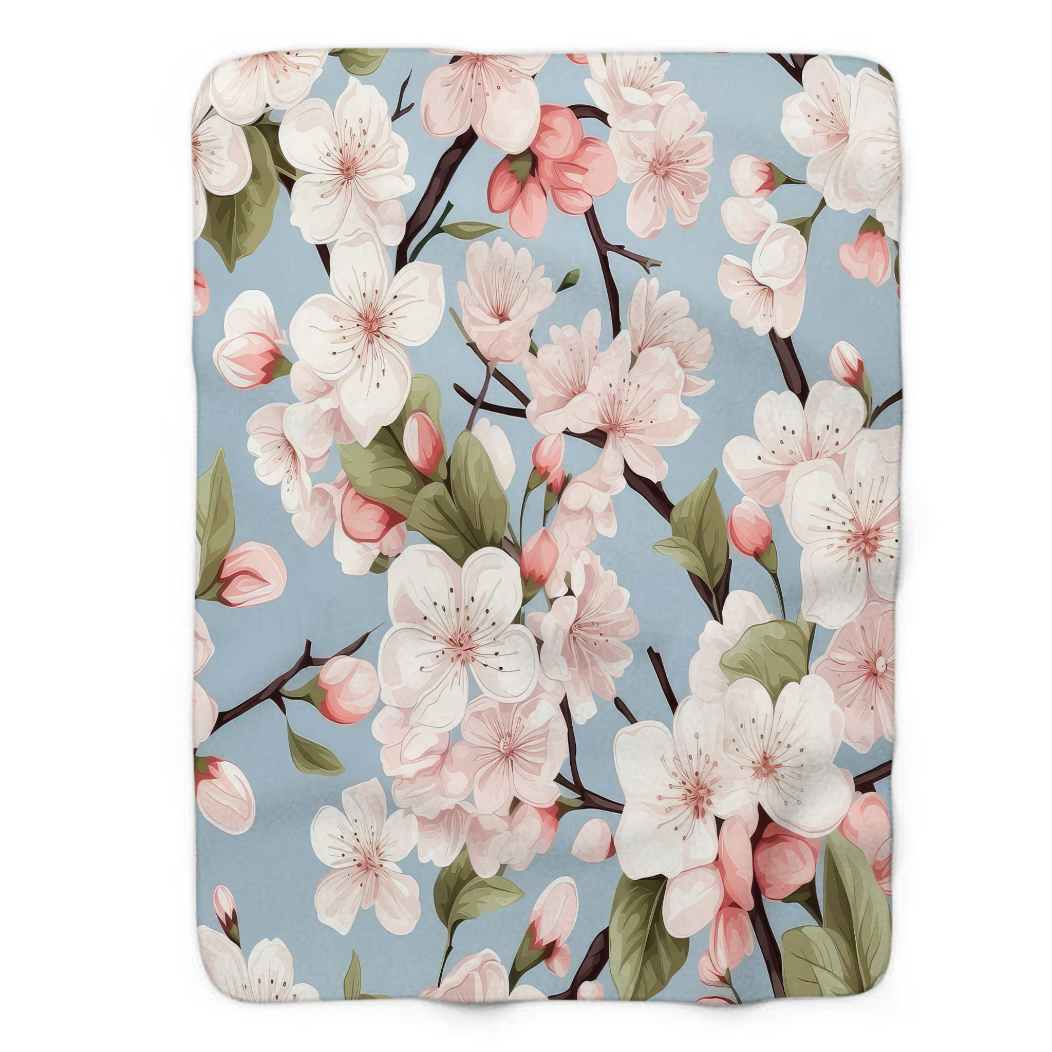 MentionedYou Flowering Limb Ensemble - 1 Piece Premium Sherpa B Throw ...