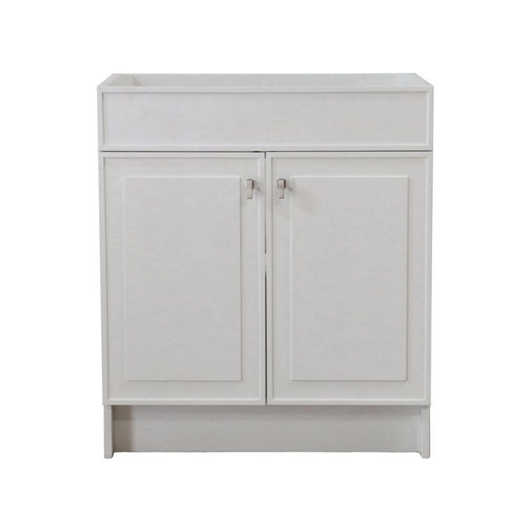 Bellaterra Home 30'' Single Bathroom Vanity Base Only in White ...