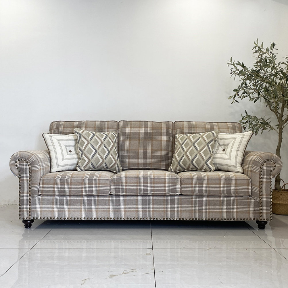 Rosalind Wheeler Creative Checkered Sofa | Wayfair