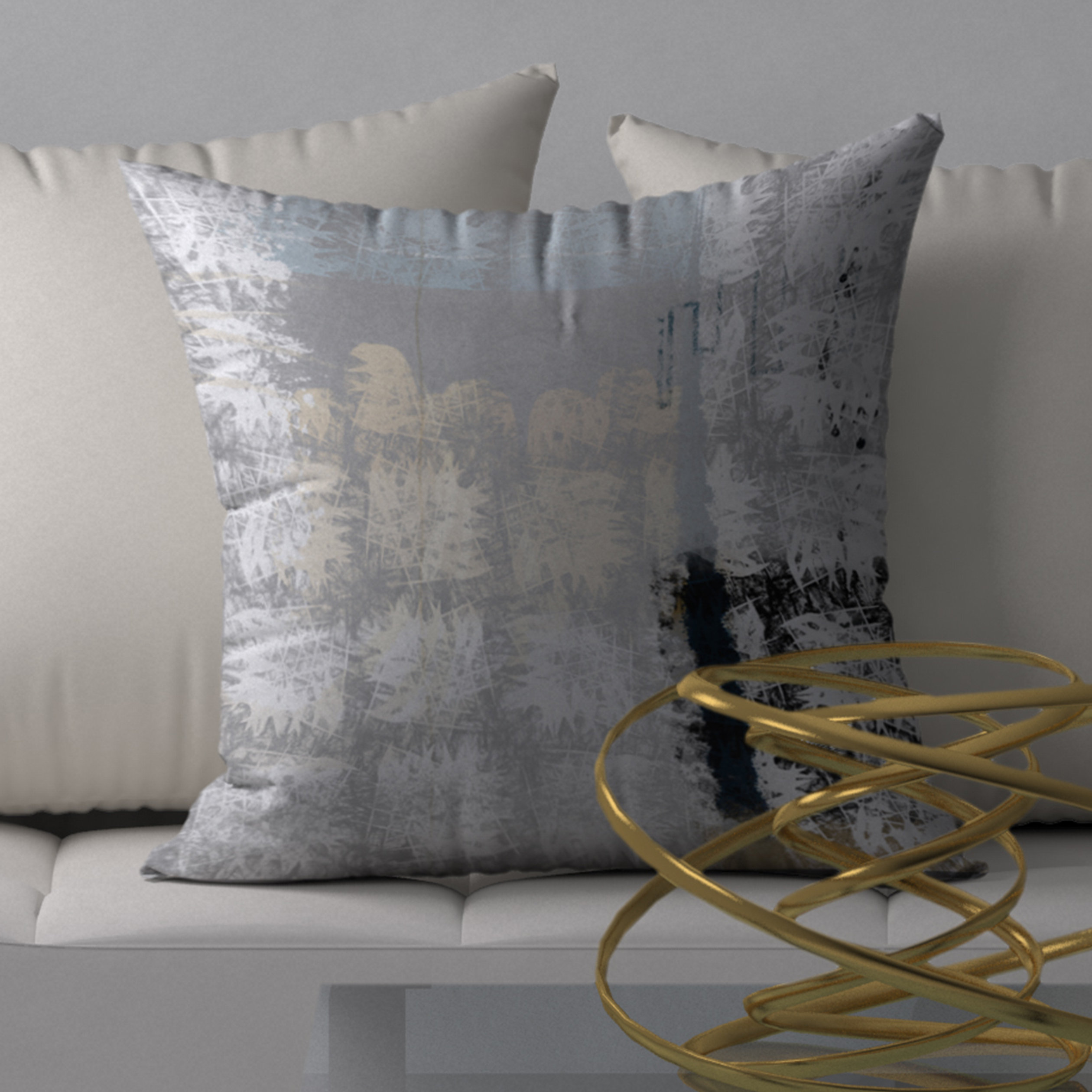 LeRoi Products Maxi Tangy Square Pillow Cover & Insert | Wayfair