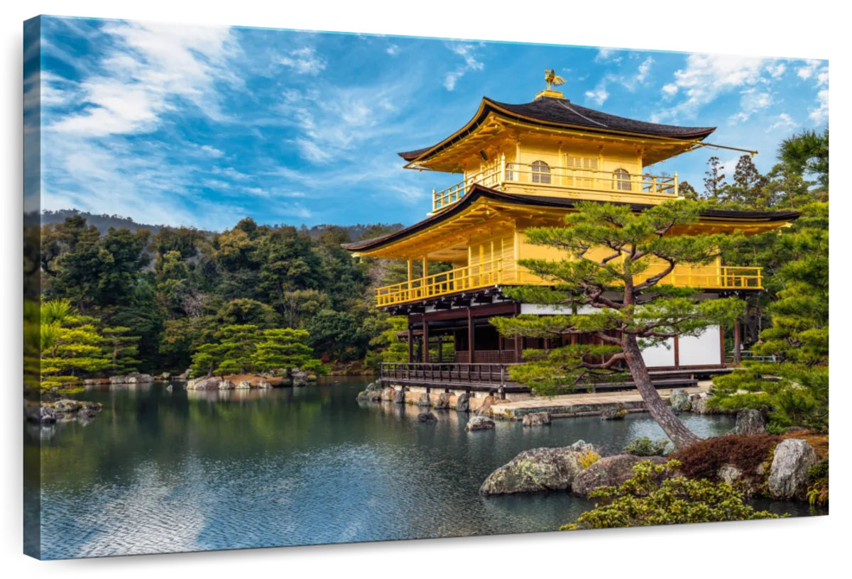 Ebern Designs Kavia Golden Pavilion In Kyoto | Wayfair